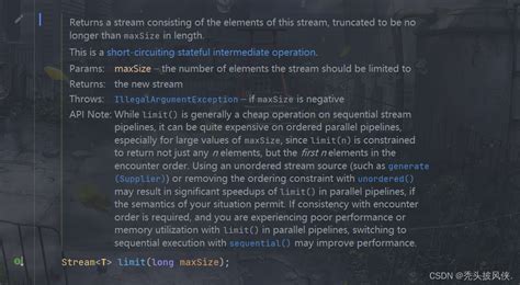 【java基础】stream流的各种操作 java中stream流的全部操作 csdn博客