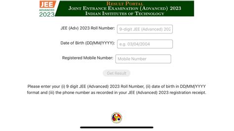 JEE Advanced Result 2023 Highlights IIT JEE Result Out Direct Link