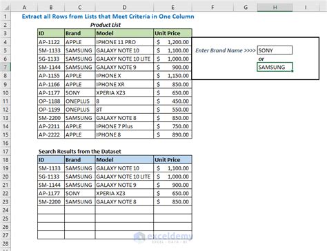 How To Populate A List Based On Cell Value In Excel 6 Ways ExcelDemy