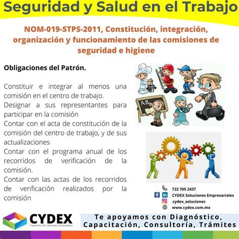 Comisiones De Seguridad E Higiene Seguridad E Higiene Obligaciones