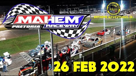 Mahem Raceway Oval Track Pretoria South Africa February Youtube