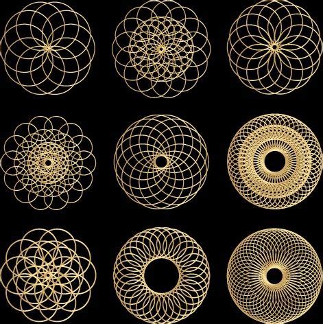 Pin by المصممة C L U B on الاقتباسات Geometric pattern circle
