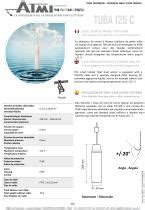 Détecteur de niveau à flotteur TUBA 125 C ATMI de liquide pour