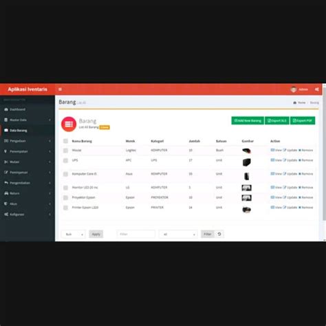 Jual Aplikasi Inventaris Barang Berbasis Web Shopee Indonesia