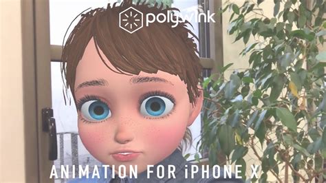 D Facial Animation For Iphone X Polywink Youtube