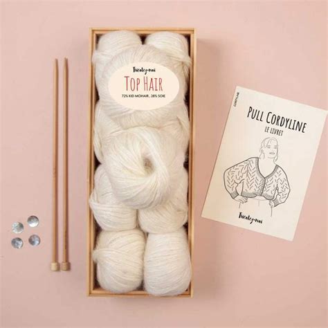 Cordyline Ready To Knit Cardigan Tricotez Moi Knitting Kit