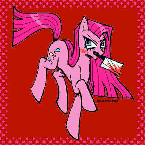 3341670 Semi Grimdark Artist Redactedhaunt Pinkie Pie Earth Pony
