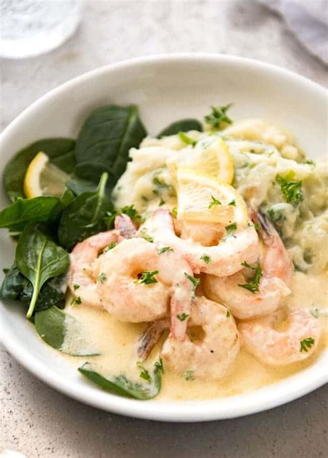 Crevettes à la crème dail au thermomix Plats