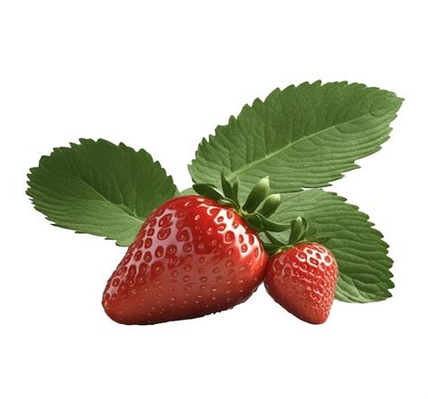 Fresa Vector Fresa Fruta Granja Vector Premium