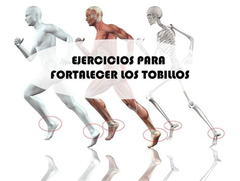 Ejercicios para fortalecimiento y prevención de lesiones en los tobillos