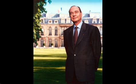 Portrait Officiel De Jacques Chirac 1995 Revue Captures