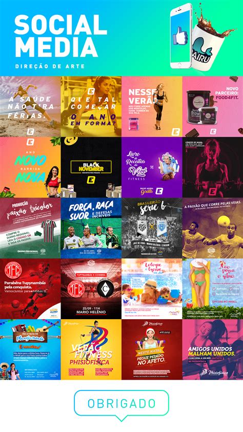 Social Media Diversos Behance