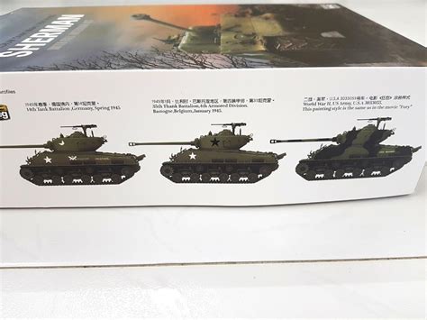 1 35 5042 Ryefield RFM US Medium Tank M4A3 76W HVSS Sherman C W Full