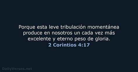 2 Corintios 4 17 Versículo de la Biblia RVR60 DailyVerses net