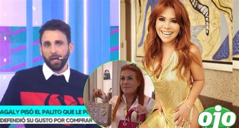Rodrigo González explica por qué Magaly exhibe sus lujos OJO SHOW OJO