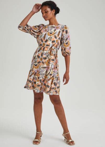 Et Vous Multicoloured Floral Print Frill Dress Reviews Matalan