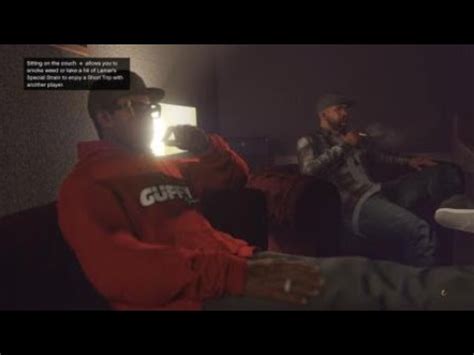 GTA Online The Contract Cutscene Smoking Room YouTube