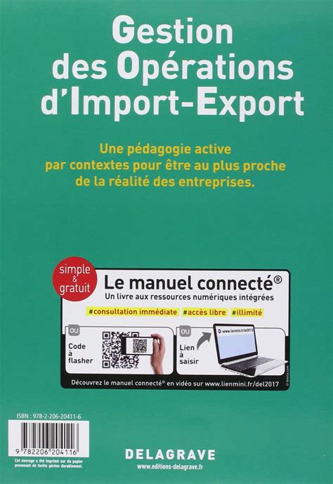 gestion des opérations import export foucher pdf