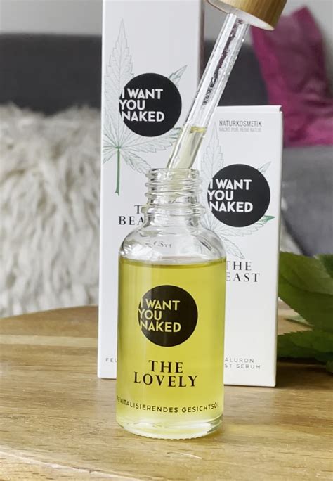 I Want You Naked The Lovely Hemp Facial Oil Gesichts L Zalando De