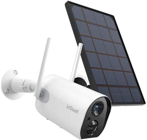 Review IeGeek ZS GX2S WiFi Solar Outdoor Security Camera