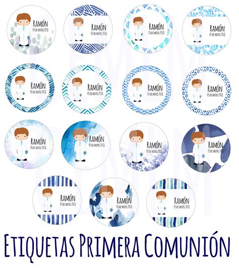 Celebraciones Especiales Miriam L M Etiquetas Personalizadas Para
