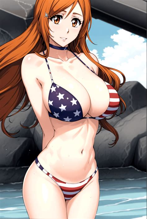 Rule 34 Ai Generated Alternate Costume Bleach Breasts Female Female Only Inoue Orihime Nai