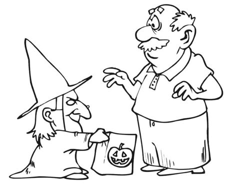 Disegni Da Colorare Di Dolcetto O Scherzetto Di Halloween