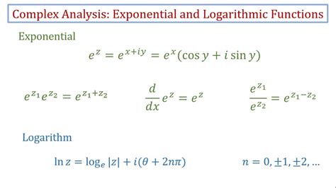 06 exponential and logarithmic functions a complex analysis in urdu hindi youtube