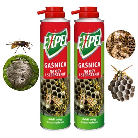 Gaśnica na osy i szerszenie Expel 300 ml x 2 sztuki Ogród Market