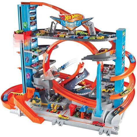 Pista Hot Wheels Mega Garagem FTB69 Mattel Pistas Magazine Luiza
