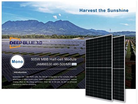Ja Solar W Solarmodul Jam S Mr Wp Bfr Ebay