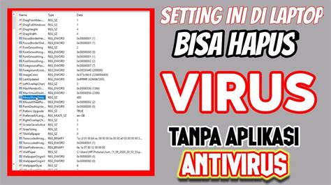 Cara Hapus Virus Di Laptop Tanpa Aplikasi Antivirus YouTube