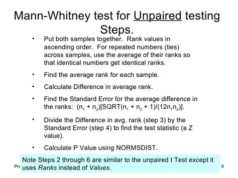 nonparametric hypothesis testing methods