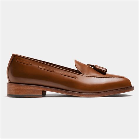Tassel Loafer Braunes Kalbsleder Hockerty
