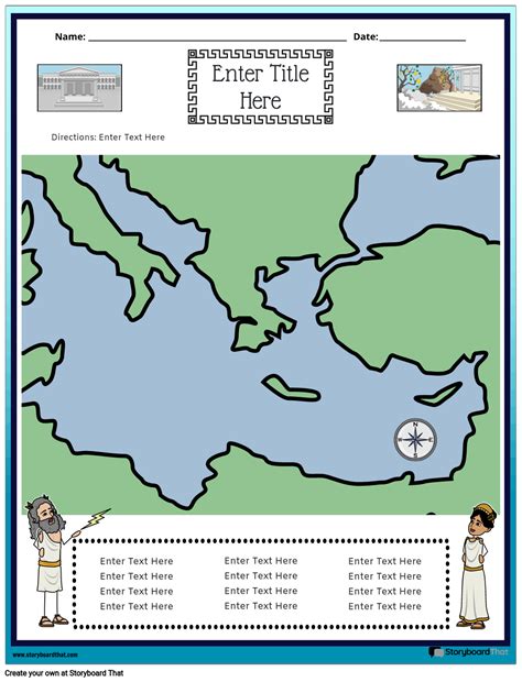Carte de la Grèce Antique Storyboard av fr examples