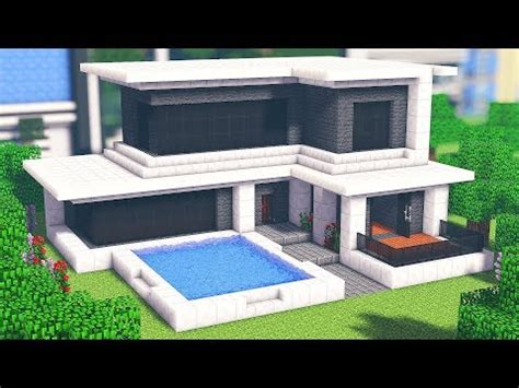 Minecraft Tuto Grande Maison Moderne Ventana Blog