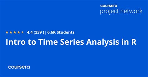 Intro To Time Series Analysis In R Coursya