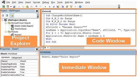 exploring the visual basic editor vbe in excel excelgraduate