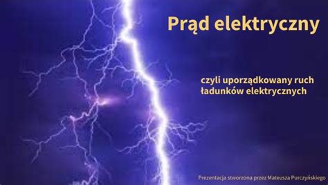 Prąd elektryczny