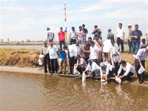 KKP Launching Kawasan Tambak Kakap Putih Pertama IndependensI
