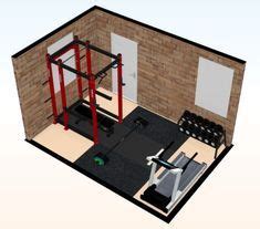 3 Complete 150 Square Feet Home Gym Floor Plans