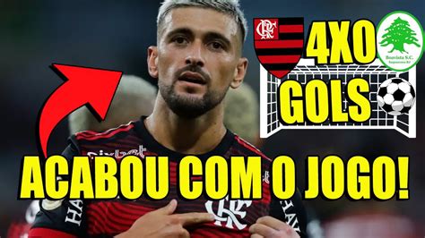 FLAMENGO X BOA VISTA MELHORES MOMENTOS GOLS DO FLAMENGO YouTube