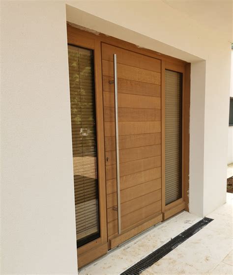 Porte Entree Maison Bois Ventana Blog