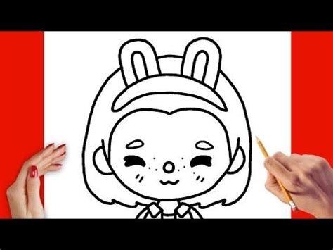 How To Draw Toca Boca Cute Character Step By Step