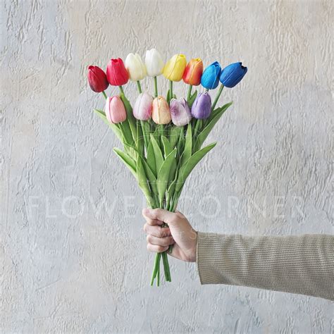 Jual Bunga Artificial Tulip Foam 1 Tangkai B23200 Shopee Indonesia