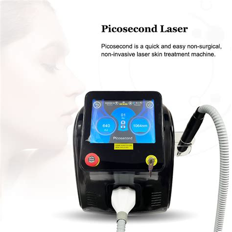 Picosecond Q Switch ND YAG Laser Tattoo Removal Machine Standing Remove