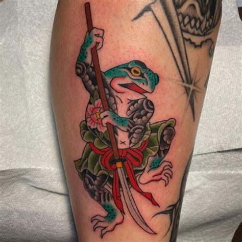 Details 67 Frog Samurai Tattoo Super Hot In Cdgdbentre