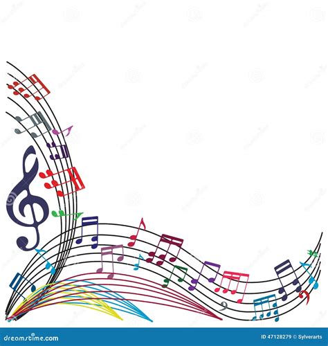 La Música Observa El Fondo Composición Elegante Del Tema Musical