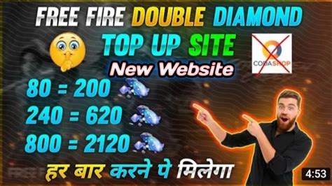 Free Fire Diamond Top Up New Website 2022 Free Fire Bonus Diamond Top