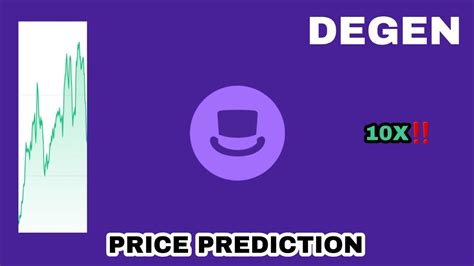 DEGEN COIN TO THE MOON DEGEN PRICE PREDICTION 10X GAINS POTENTIAL